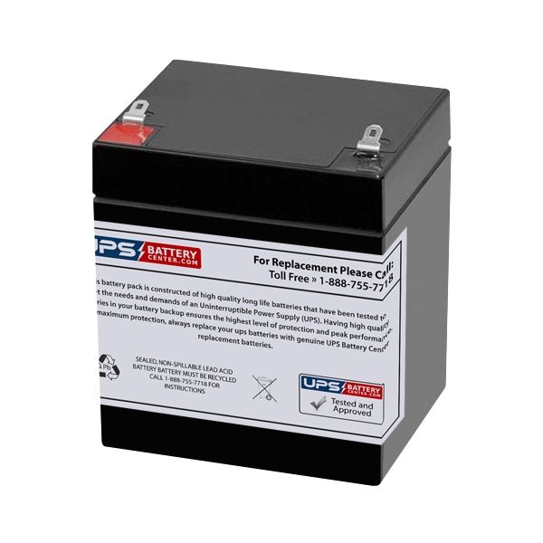 Solex SB1240 12V 5Ah Battery with F1 Terminals
